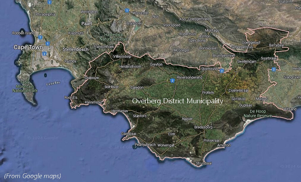 Over in the Overberg – letting nature back in